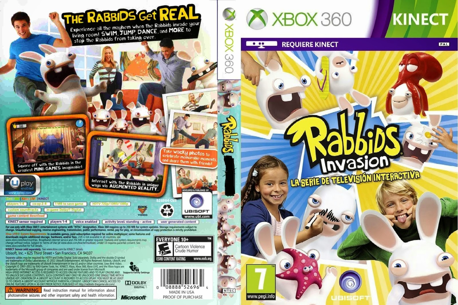 Ruy Games: Rabbids Invasion Kinect